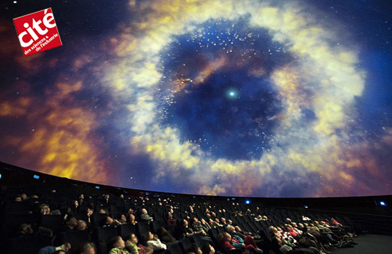 Planétarium Cité des Sciences : système de projection 8K en cours d ...