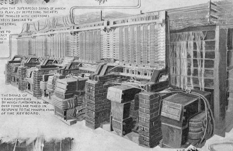 Telharmonium : le streaming audio façon 1906 ! - Blog Cobra