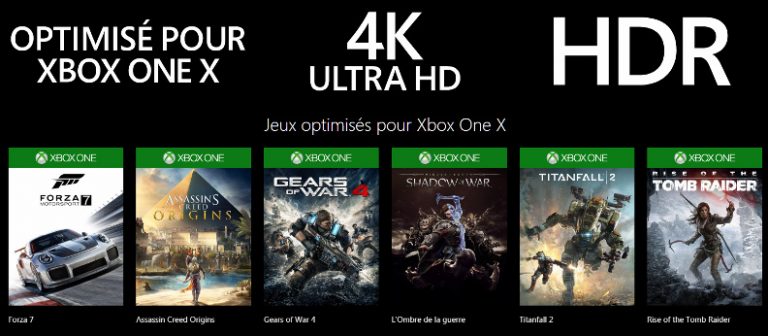 Xbox One X et 4K HDR : de quoi est-elle vraiment capable ? - Blog Cobra