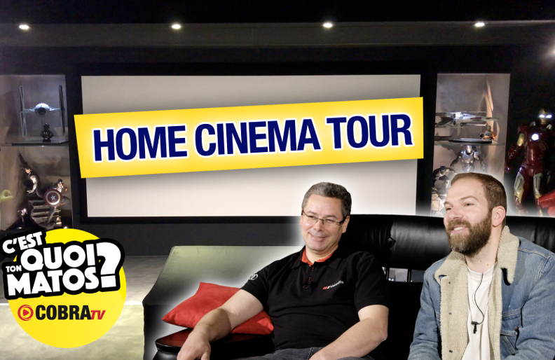 CQTM #01 : Home-Cinéma Tour - La salle de Phil sur la Cobra TV