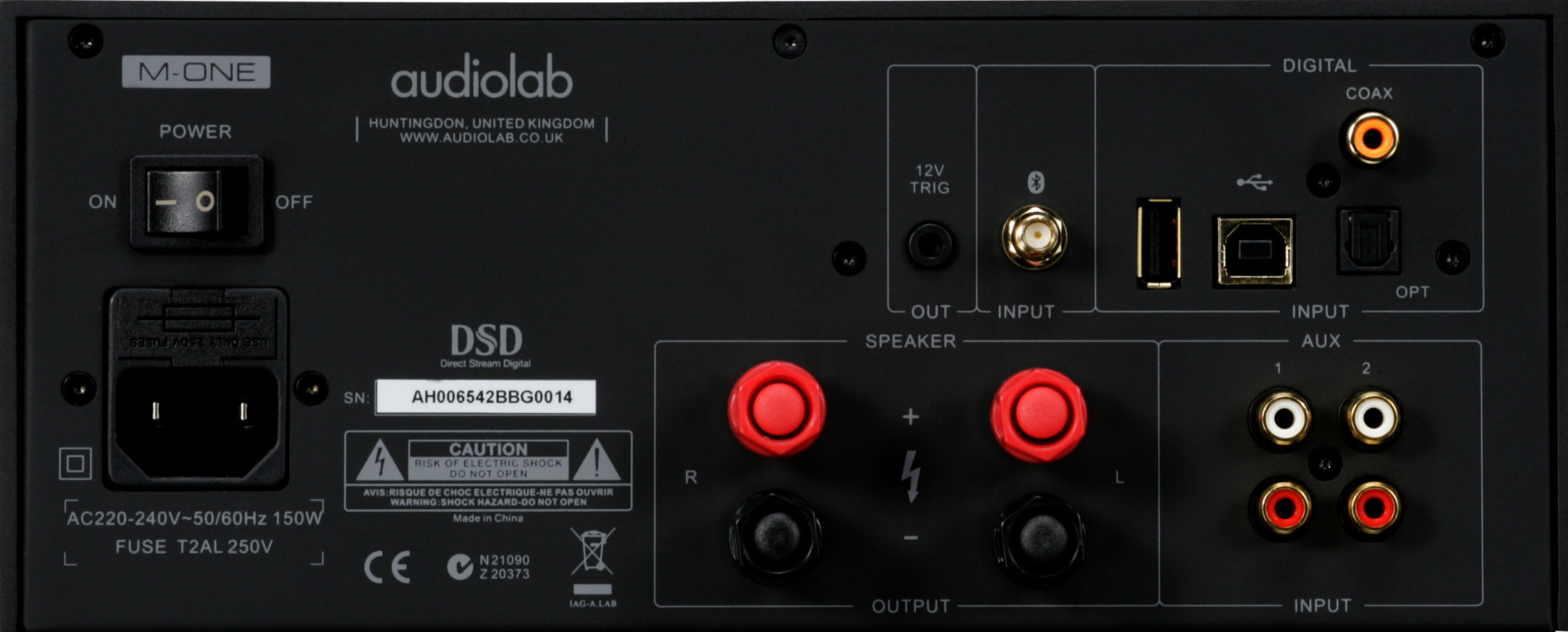 Audiolab M-One : meilleur ampli intégré compact à moins de 1000€