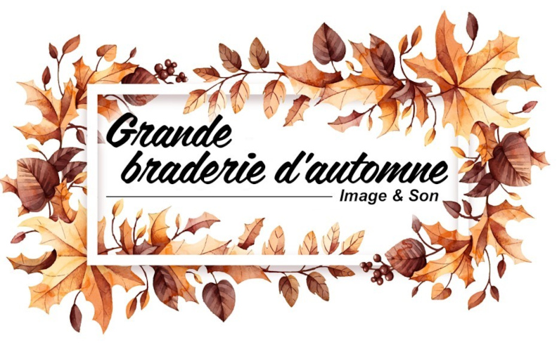 Grande Braderie d'Automne : expo et déstockage à prix bradés