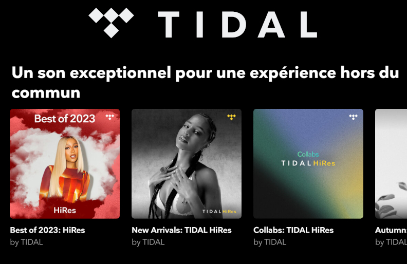 Tidal : les formules Hi-Fi et Hi-Fi Plus fusionnent ! - Blog Cobra